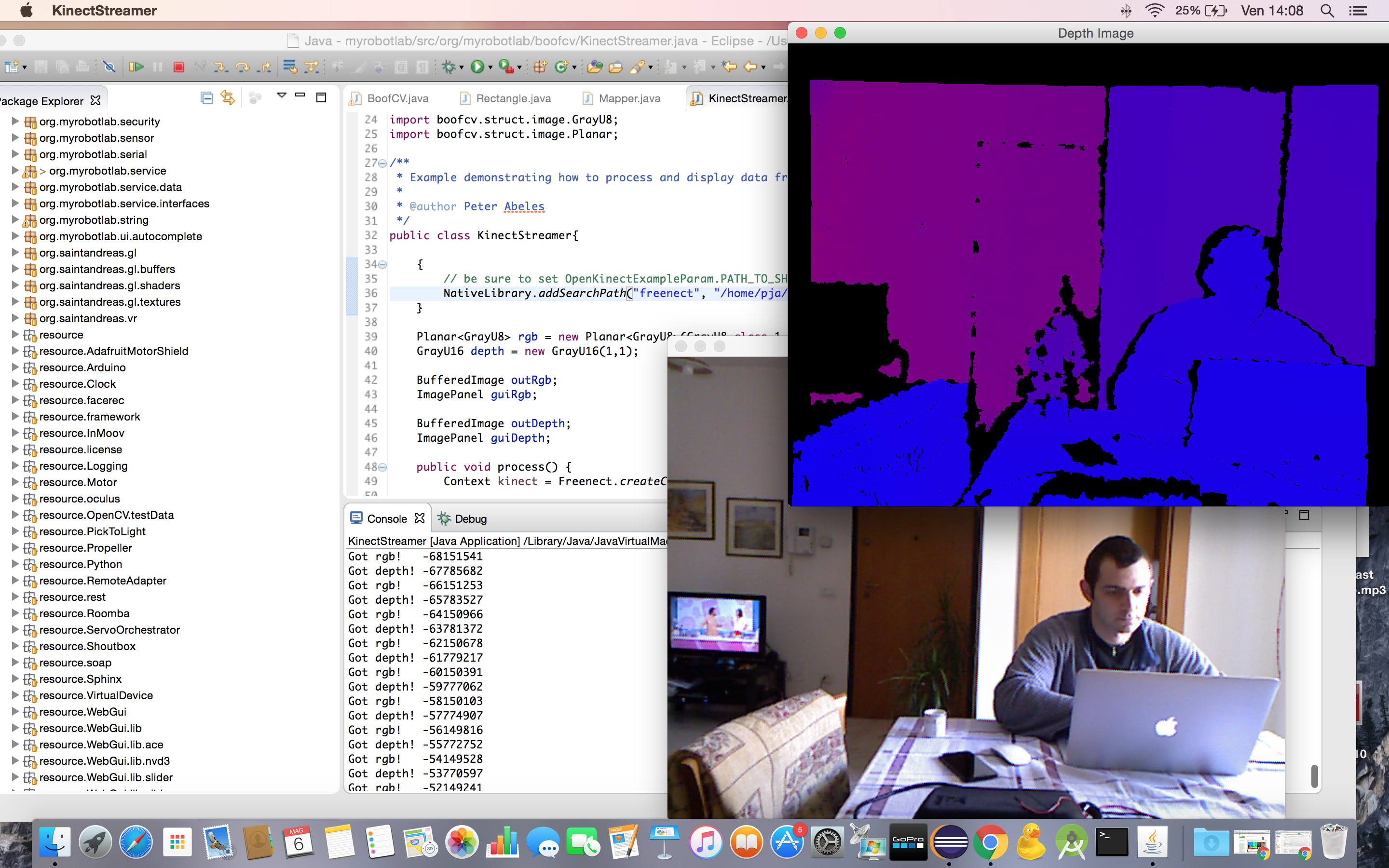 Kinect Fun On Mac Using Libfreenect Myrobotlab 2334